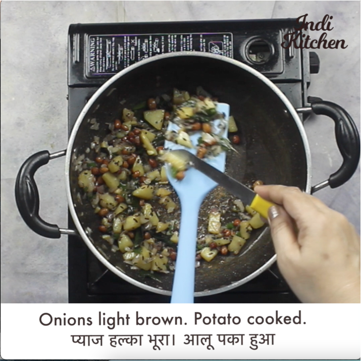 Healthy Kanda Batata Poha Recipe, Indian Breakfast