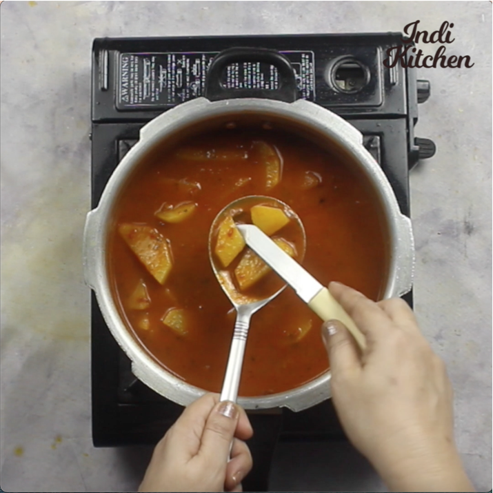 Drumstick Potato Curry, Sahjan Ki Sabji - An Easy Recipe